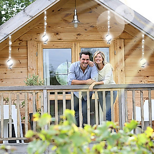 10 Pack Bird Scare Discs Set Silver Spiral Rods with Bells Keep Birds Away from Garden, Fruit Trees, Window, Patio, House