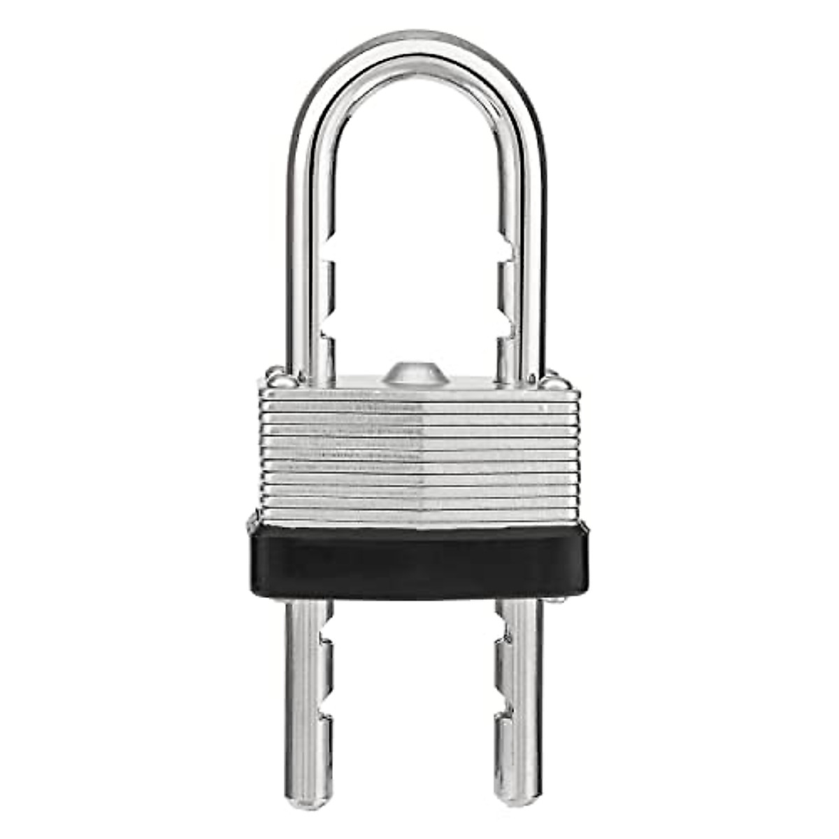 BRINKS 172-40061 Laminated Steel Padlock with Adjustable Shackle, 40mm