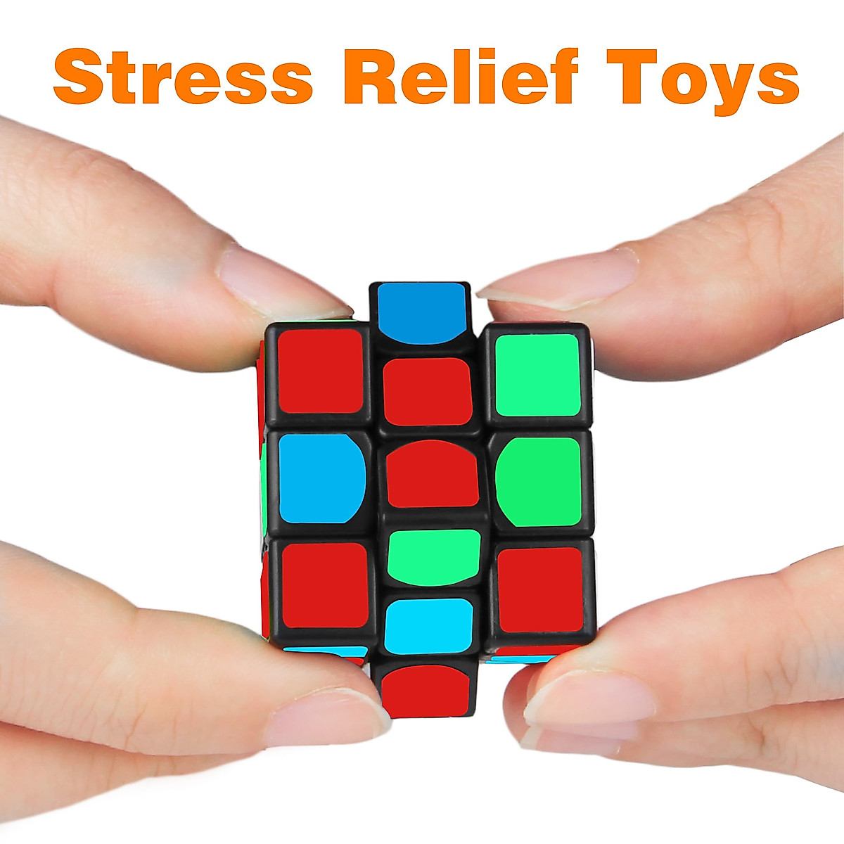 Mini Cube 20 Pack Magic Cube, Puzzle Party Favors for Kids Party Puzzle Game Toys Classroom Rewards & School Prize for Students, Stress Relief Toys Goody Bag Filler Birthday Gift