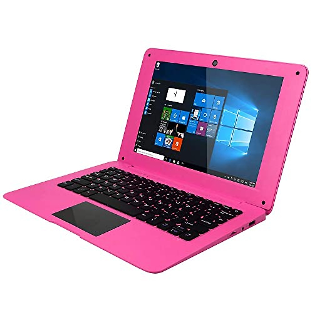 HBESTORE Portable Windows 10 10.1inch Education Laptop Notebook Computer Learning Laptop Netbook for Kids Men Women (3GB/32GB, Pink)