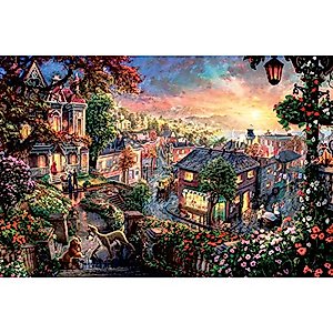 Ingooood- Jigsaw Puzzle 1000 Pieces- Fantasy Series- Morning Light_IG-0865 Entertainment Wooden Puzzles Toys