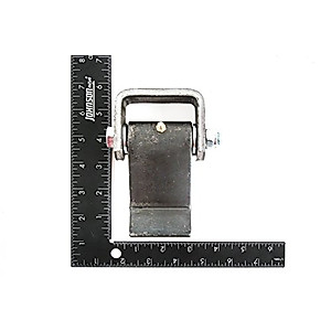 Red Hound Auto Qty 4 Steel Strap Style Short Leaf Hinge with Grease Zerk Fitting Weld-on Heavy Duty Greaseable Trailer Truck Body Gate Door Hinge