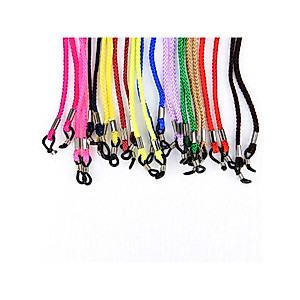 eBoot 12 Pieces Eyeglass Cord Glasses Strap Eyewear Retainer with Glasses Cloth