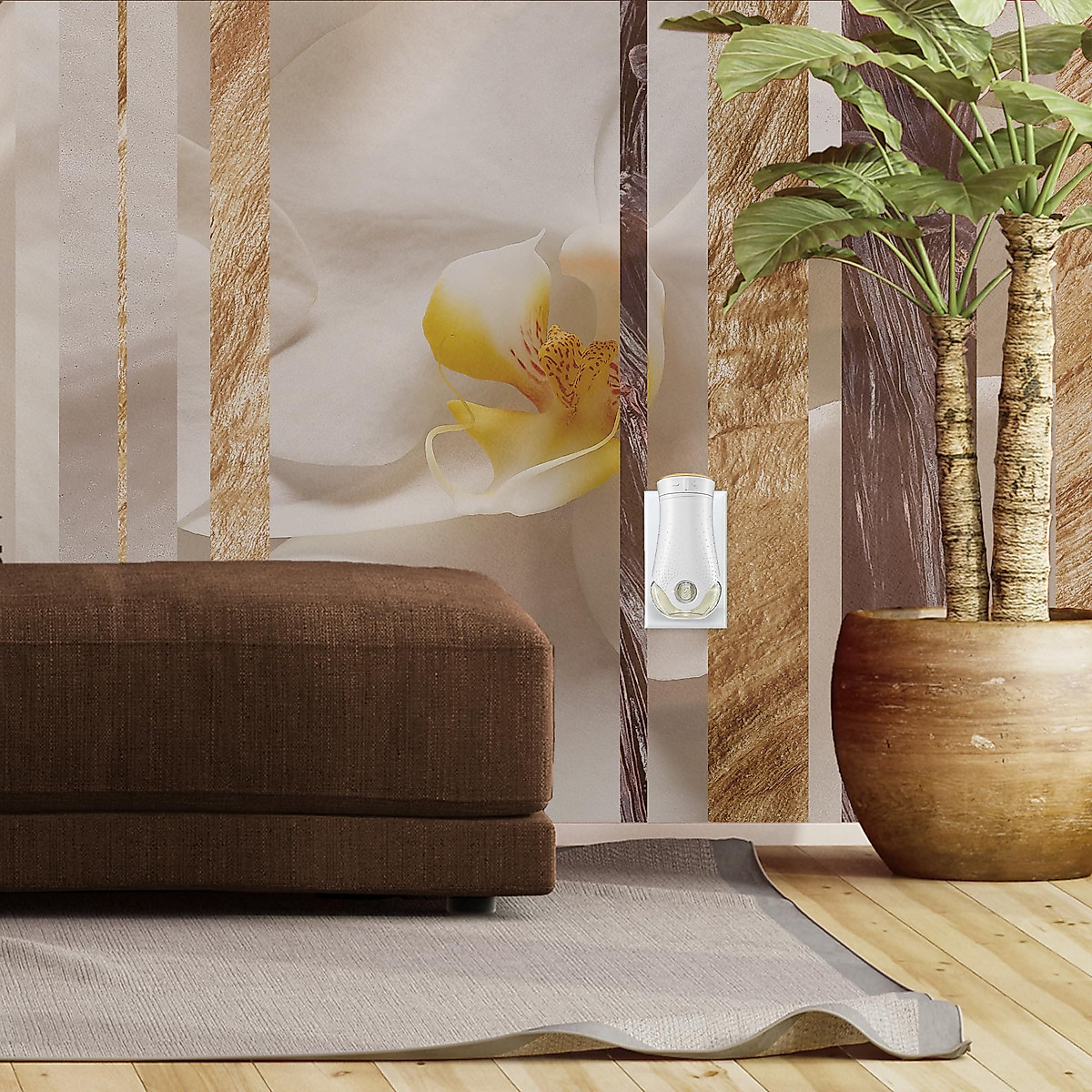 Glade PlugIns Refills Air Freshener, Scented and Essential Oils for Home and Bathroom, Sheer Vanilla Embrace, 1.34 Oz, 2 Count