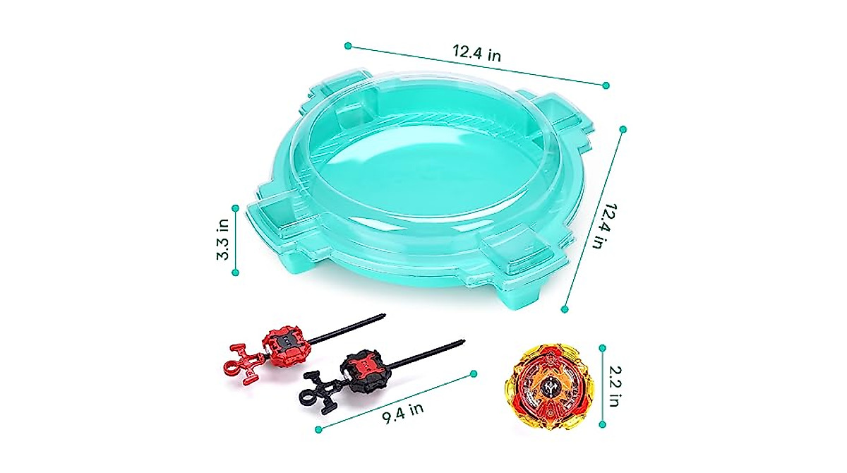 Bey Battling Top Burst Toy Set with Stadium & Launchers for Kids 6+