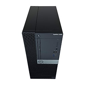 Dell Optiplex 5060 Tower Desktop - 8th Gen Intel Core i7-8700 3.20GHz (Up to 4.60GHz), 16GB DDR4 2666MHz Memory, 512GB SSD, Intel UHD Graphics 630, Windows 10 Pro (Renewed)
