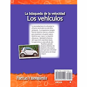 La búsqueda de la velocidad: Los vehículos (The Quest for Speed: Vehicles) (Spanish Version) (Science Readers: A Closer Look) (Spanish Edition)