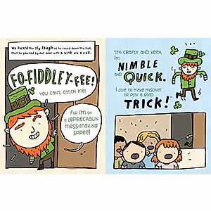 The Gingerbread Man and the Leprechaun Loose at School (The Gingerbread Man Is Loose)