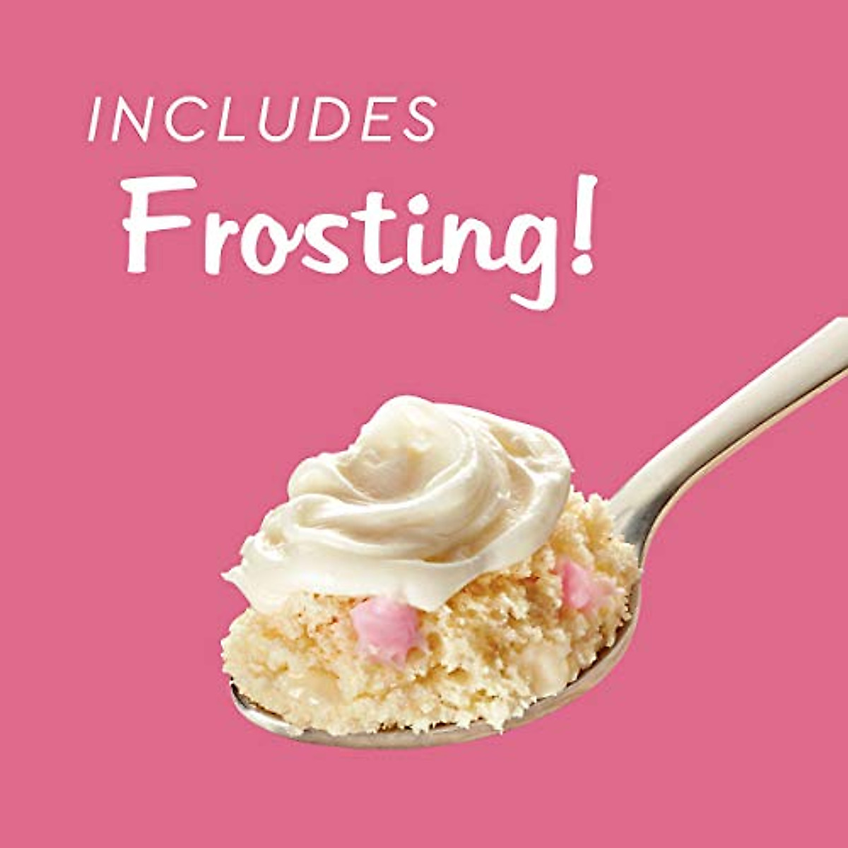 Duncan Hines Mug Cakes Strawberry Shortcake Flavored Mix with Cream Cheese Frosting, 13.3 oz