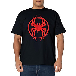 Marvel Spider-Man Across The Spider-Verse Part 1 Miles Logo T-Shirt