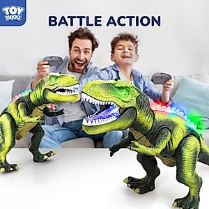 STEAM Life Dinosaur Toys for Kids 3-5,Remote Control Dinosaur Toys for Kids 8-12,Trex Toys for 4 Year Old Boys, T Rex Dinosaur Toys for Kids 5-7, Toy Dinosaurs for Boys, Toddler Dinosaur Gifts