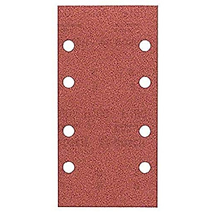Bosch Accessories 2609256A84 Sanding Sheet Set for Orbital Sanders (10-Piece)