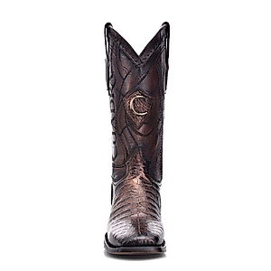 Cuadra 1E1OFY Crocodile Fuscus Rodeo Western Boots (Brown, numeric_11)