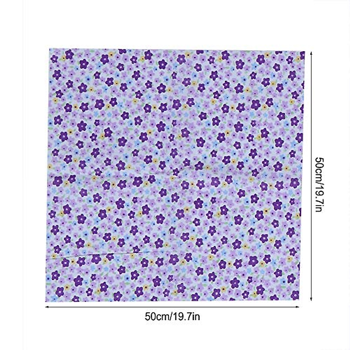 Sewing Cloth, Cloth Printed Fabric Comfortable Cotton Fabric Easy to Iron Beautiful Printing Patterns for Craft Fabric Bundle