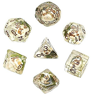 Skull of Death Necromancer DND Dice Set for Dungeons and Dragons, Gifts, D&D, D and D, Pathfinder, Accessories, D20, Polyhedral, Resin Dice, Metal, Dice Tray, Tower, Bag, Box