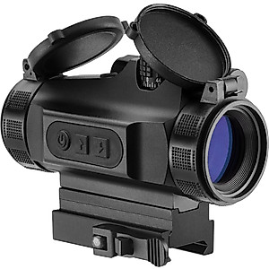 Barska AC13160 1x30 HQ Red Dot Sight with Quick-Release Mount, Black