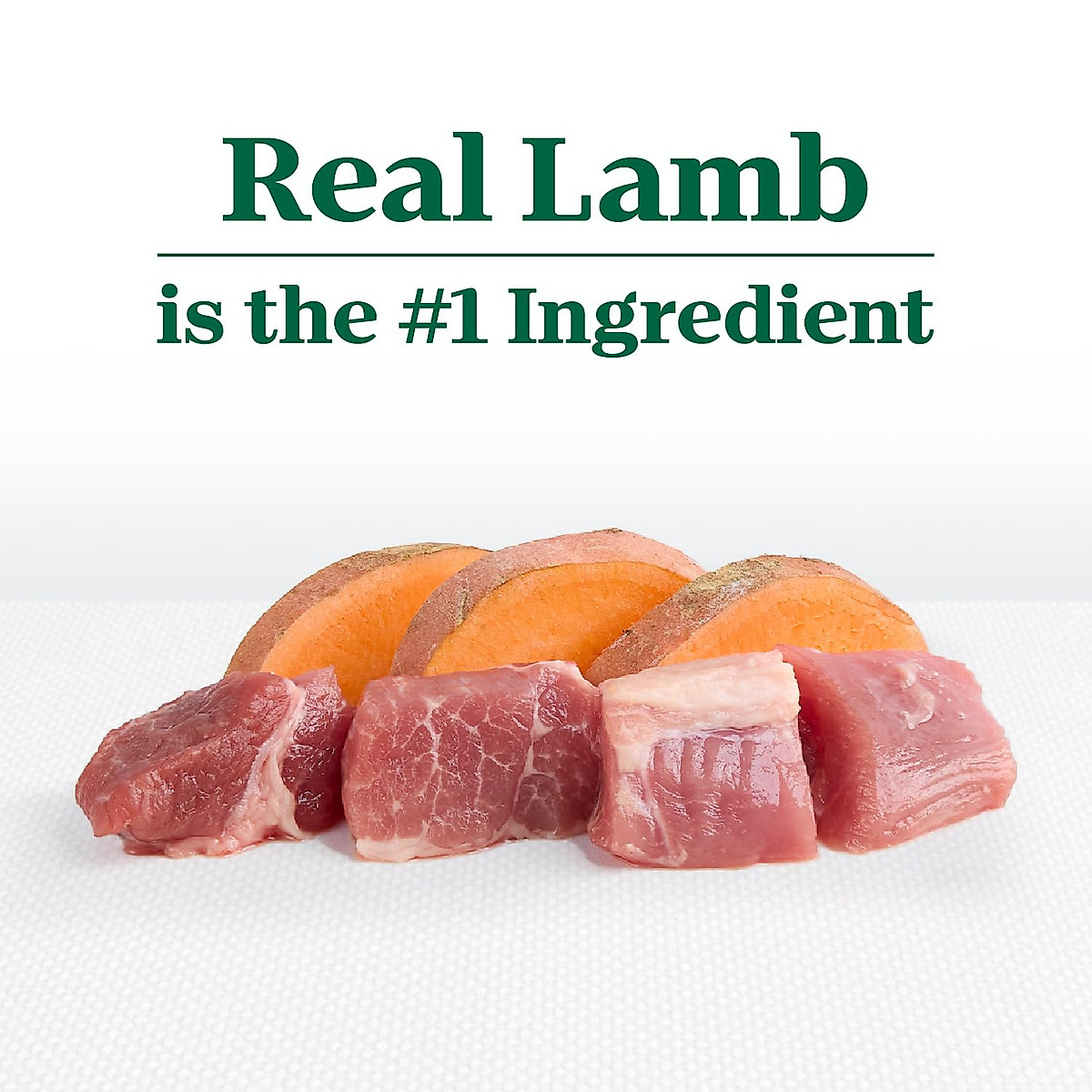 NUTRO Limited Ingredient Diet Small Bites Adult Dry Dog Food Lamb & Sweet Potato Dog Kibble, 22 lb. Bag