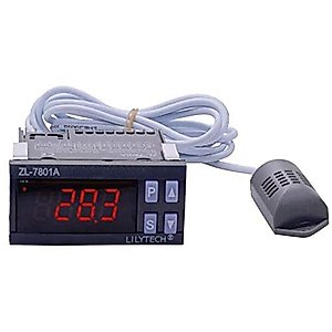 LILYTECH ZL-7801A, 100-240Vac, Multifunctional Automatic Incubator, Incubator Controller, Temperature Humidity for Incubator Accessories