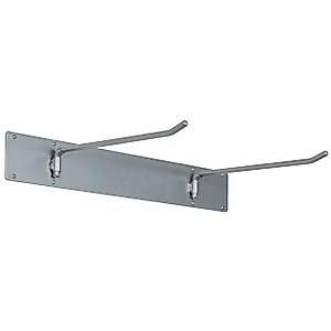 Factory Direct Partners 10500-N Hanging Rest Mat Metal Mount - Space-Saving Wall Rack for Preschool/Daycare Nap Mats