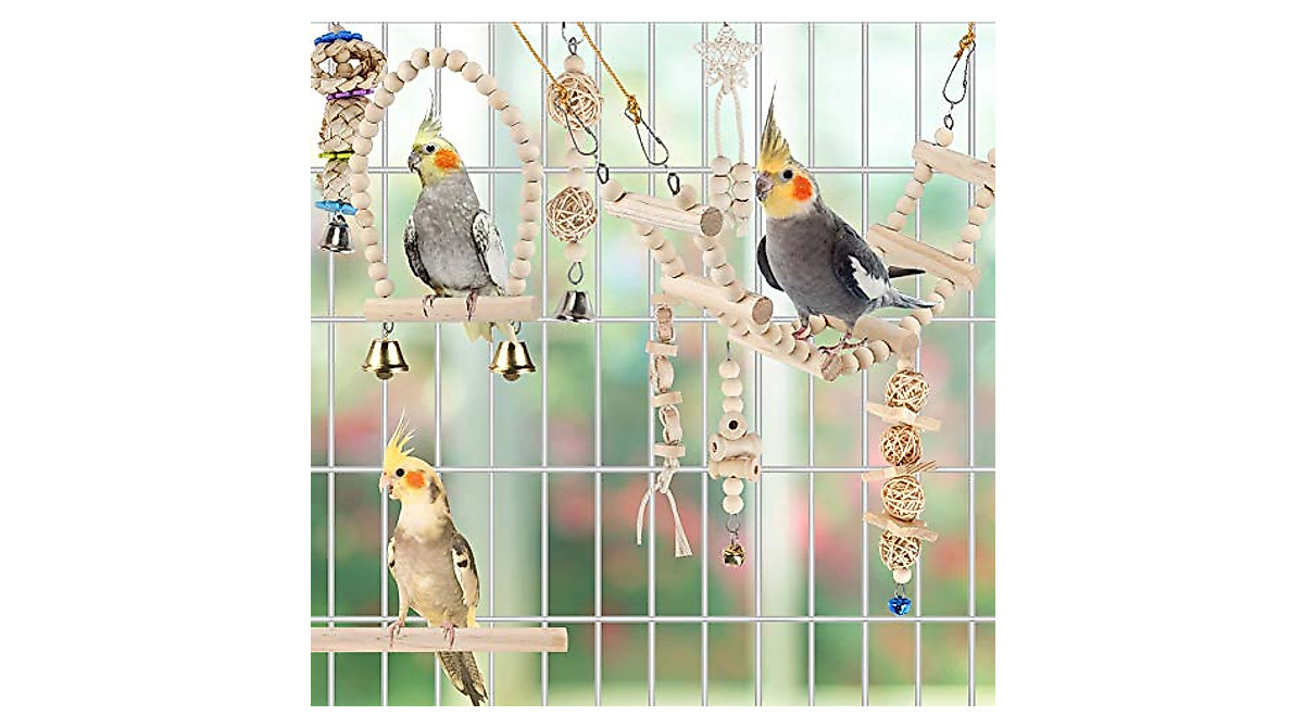 Interactive Bird Parrot Swing Toys for Happy Pets