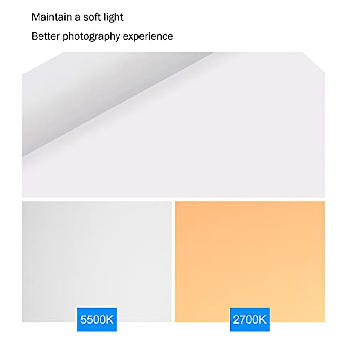 Selens Professional White Gel Lighting Filter, 15.7 x 19.6 Inches Photography Diffusion Paper for Photo Studio Light Diffuser Sheet for Light Red Head Light Strobe Flashlight, 6 Packs