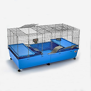 Kaytee My First Home Giant Habitat With Casters for Pet Rabbits or Multiple Guinea Pigs