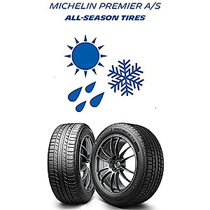 MICHELIN Premier A/S All-Season Radial Car Tire for Luxury Performance and Passenger Cars; 215/50R17/XL 95V
