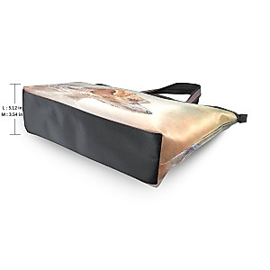 My Daily Women Tote Shoulder Bag Jack Russell Terrier Dog Handbag Large