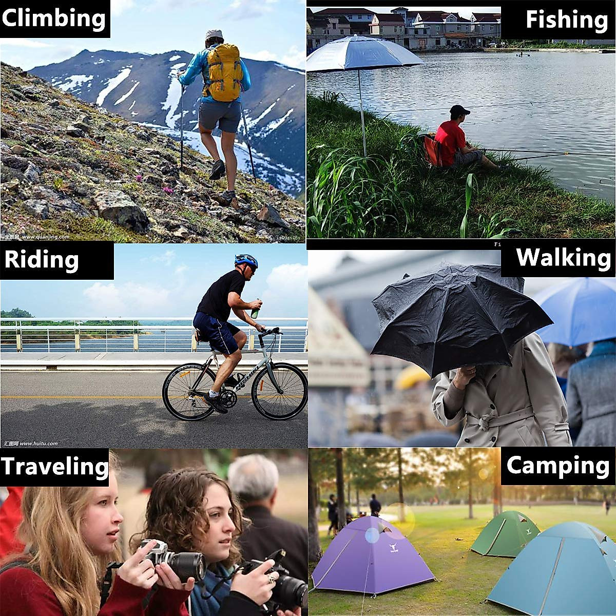 HLKZONE Rain Ponchos for Adults, [Pack of 2] Portable EVA Rain Coat Rain Jacket Reusable Raincoats with Drawstring Hood