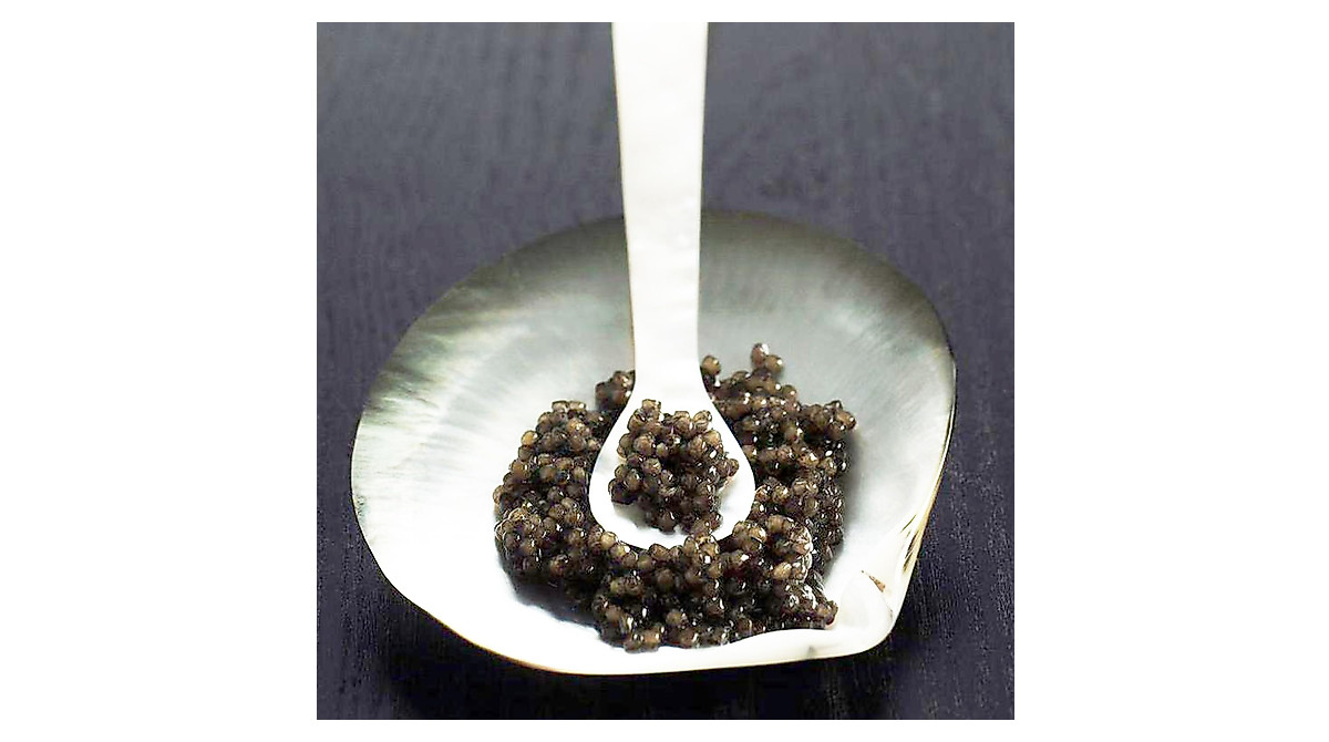 Caviar Serving Set with Mother of Pearl Spoons | Elegant Gift Idea