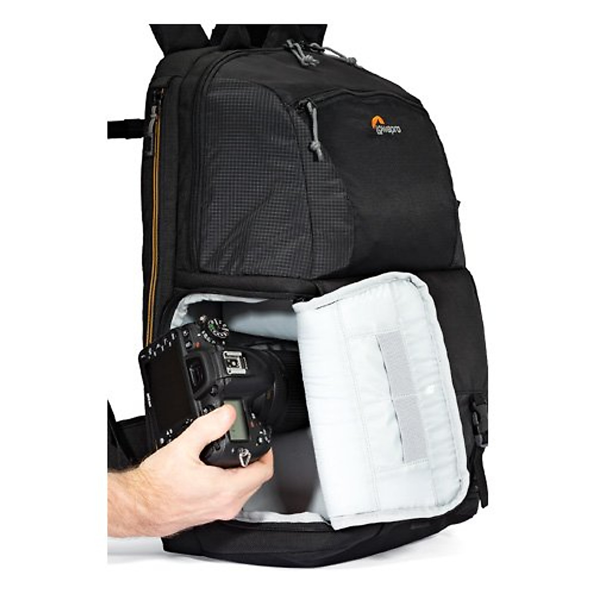 Lowepro Fastpack BP 250 AW II - A Travel-Ready Backpack for DSLR and 15" Laptop and Tablet