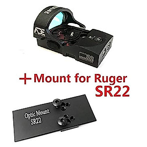 Ade Advanced Optics Bertrillium RD3-013 Red Dot Reflex Sight for Ruger SR22 Pistol