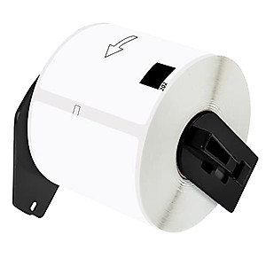 KCMYTONER Compatible for Brother DK-1202 DK1202 Die Cut Shipping Paper Labels White 2.4" x 3.9" (62 mm x 100 mm) Used in Brother QL Label Printers -300 Labels per Roll, 200 Rolls with Frames