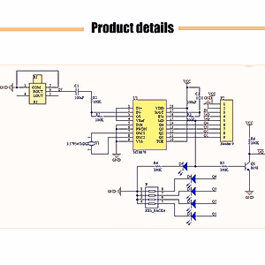 KOOBOOK 5Pcs MT8870 DTMF Voice Decoder Decoding Module Telephone/Audio Decoder Speech Module for Arduino