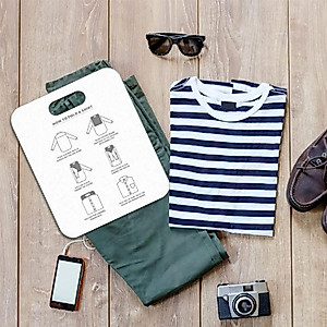 Shirt Folder - Clothing Folding Board | Creative Lazy Folding Board for Home, T-Shirt Clothes Folder, Easy and Fast Folding Helper, for Adults and Children, Convenient Folding Boards