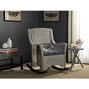 Safavieh Home Collection Aria Antique Grey Rocking Chair