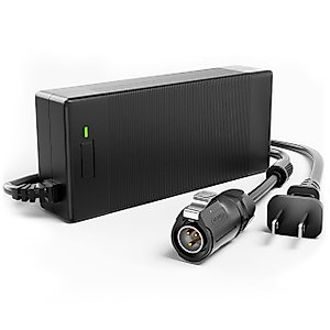 Battery Charger Compatible with Segway Dirt eBike X260 / Sur-Ron X LightBee, STIO 67.2V 2A Charger for 60V Dirt eBike 3 Prong Connector Power Supply Power Adapter