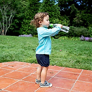 green sprouts Spout Adapter for Water Bottle, Quickly Converts a Standard Bottle into a Sippy Cup, Collar Fits Two Bottle Sizes, One Size
