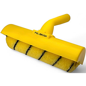 10-Inch Ceiling Paint Roller with Shield – European Premium Universal – Splatter-Free Painting for Ceilings & Walls – Ideal for Paints, Varnishes and Primers