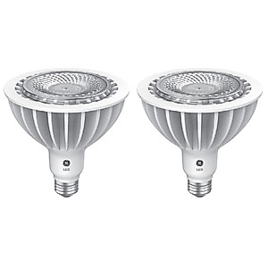 GE Lighting GE Ultra Bright LED Light Bulbs, Outdoor Floodlight Bulb, Wet Rated, Daylight (2 Pack) 93129227