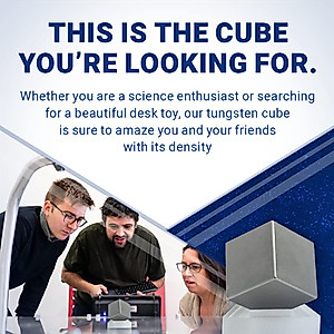Tungsten Cube - 2" - Free 1" Cube with Purchase