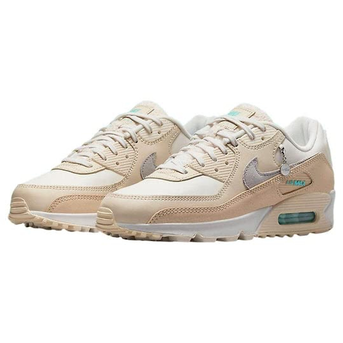Nike Air Max 90 Womens Phantom/Metallic Silver Size 10