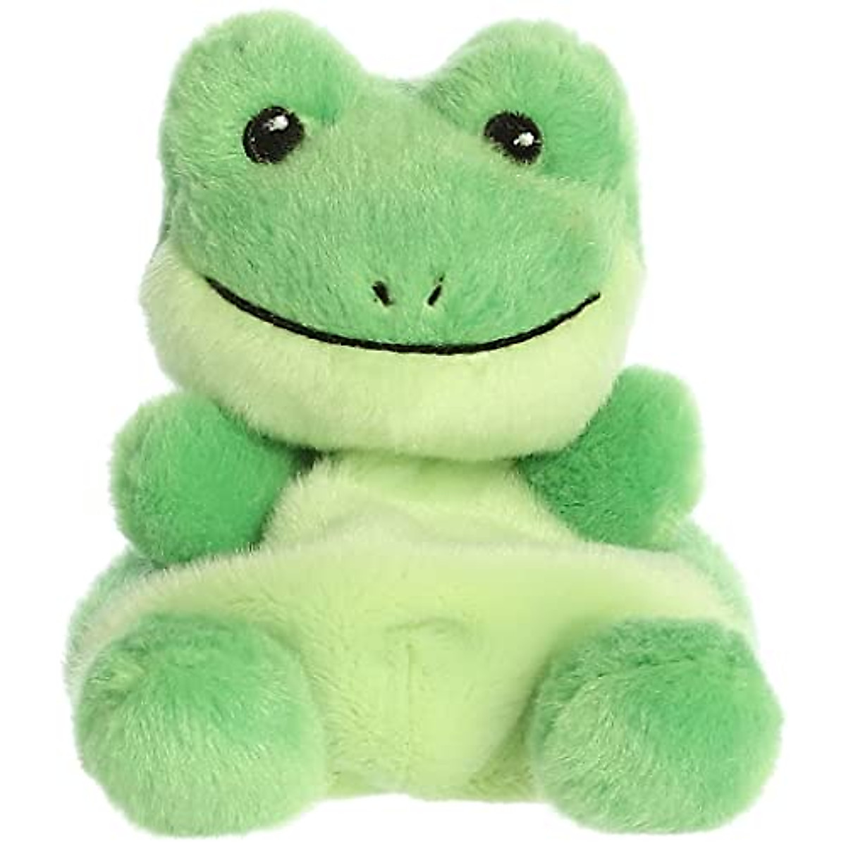 Aurora® Adorable Palm Pals™ Ribbits Frog™ Stuffed Animal - Pocket-Sized Play - Collectable Fun - Green 5 Inches
