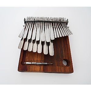 24 Key Premium Mbira Thumb Piano Solid Body Kalimba Handmde in Zim. SHIPS from USA by Jona W, Jona24
