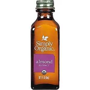 Simply Organic Almond Extract, Certified Organic | 2 oz | Pack of 1