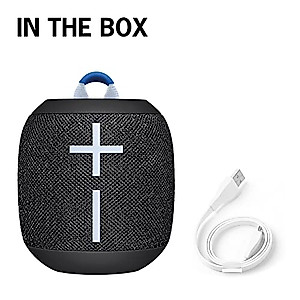 Ultimate Ears WONDERBOOM 3 Wireless Portable Waterproof Bluetooth Speaker with Bigger, Bassy-er 360 Degree Sound, Outdoor Boost Equalizer with Signature Series Shockproof Water Resistant Case