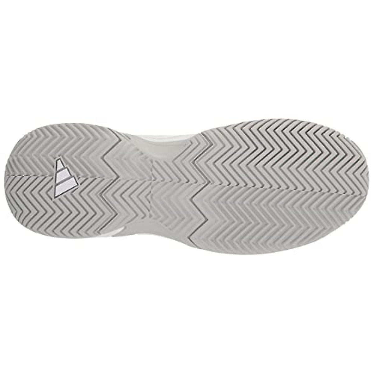 adidas Women's GameCourt 2 Tennis Shoe, White/White/Grey, 9.5