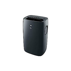 LG LP0821GSSM 18" Smart Portable Air Conditioner with 8000 BTU Cooling Capacity, ThinQ Technology, Remote Control and 2 Fan Speeds in Gray