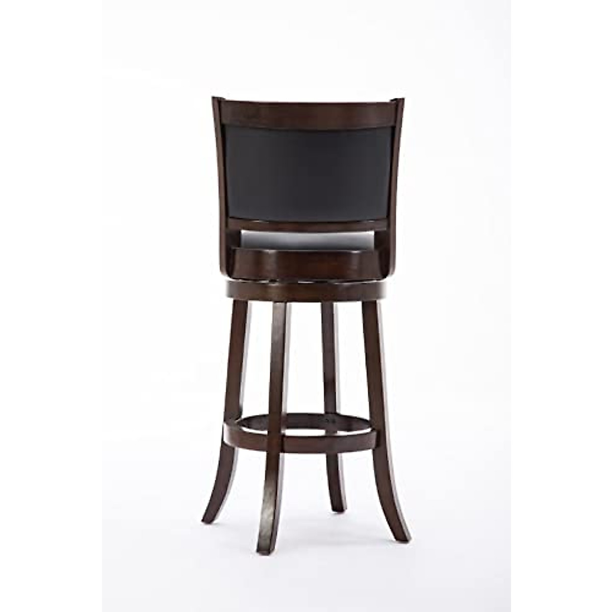 Boraam Augusta Bar Height Swivel Stool, 29-Inch, Cappuccino