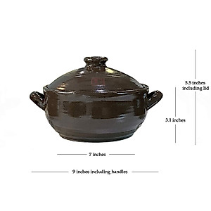 OnggiJonggi Korean Earthenware Clay Hot Pot (1100ml)